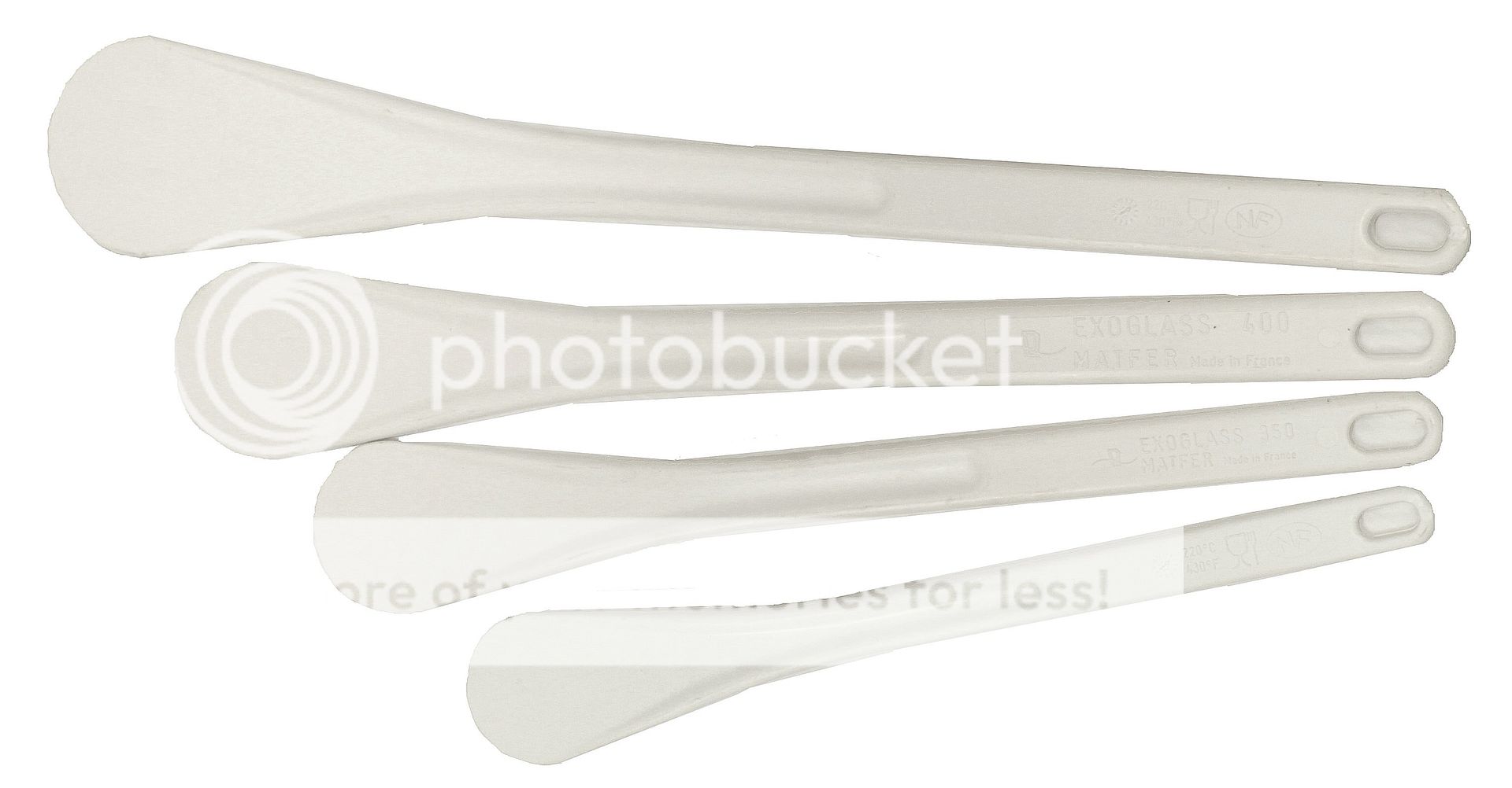 Matfer High Temperature Spatula Exoglass Food Baking Sizes 12" 14" 16 ...