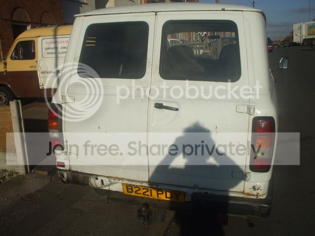 Ford Transit Forum • View topic - mk2 rear doors