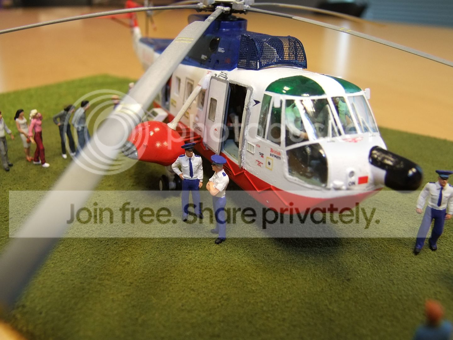British Airways S61N Helicopter - 1/72 Whirlybird Conversion - Ready ...