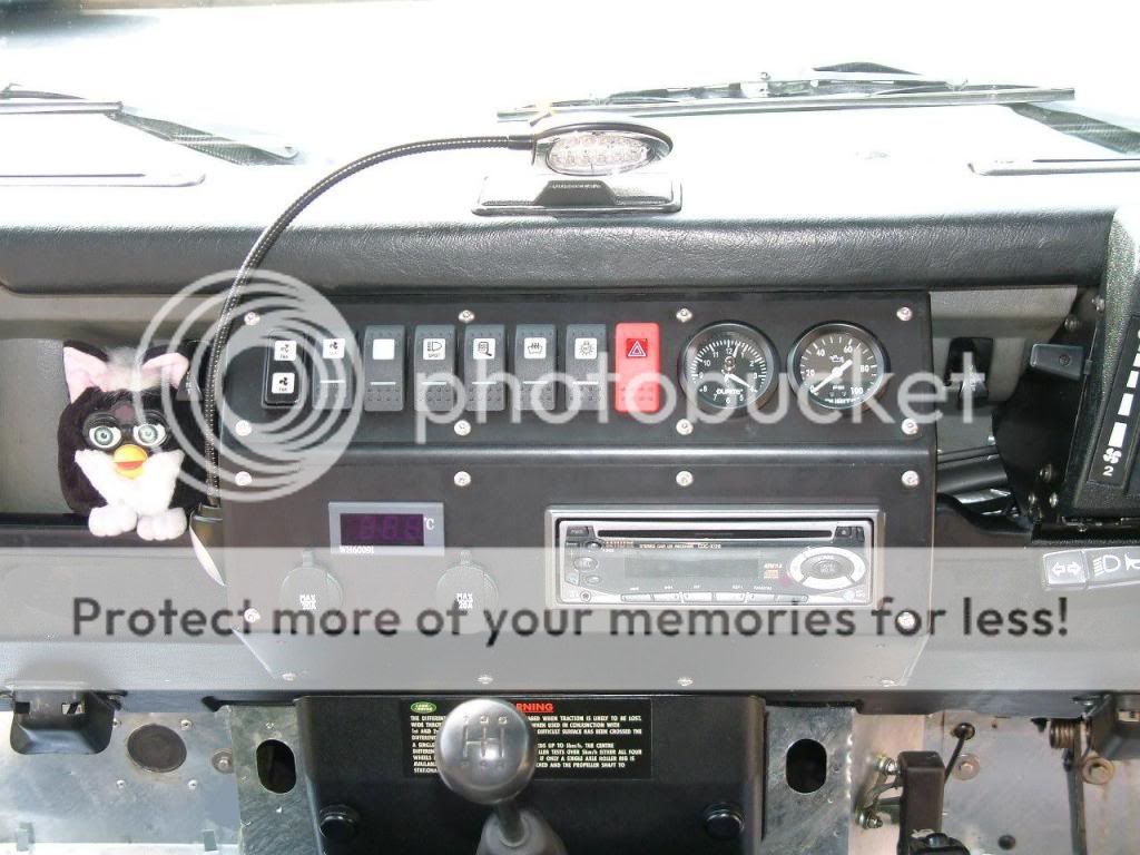 Installed a Raptor Dash | LandyZone - Land Rover Forum